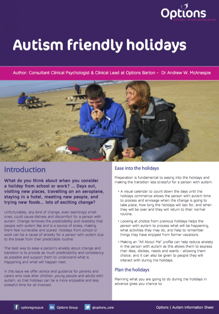 Autism Friendly Holidays - Living Autism