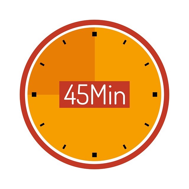 Clock 45 Mins Living Autism Clock 45 Mins Living Autism